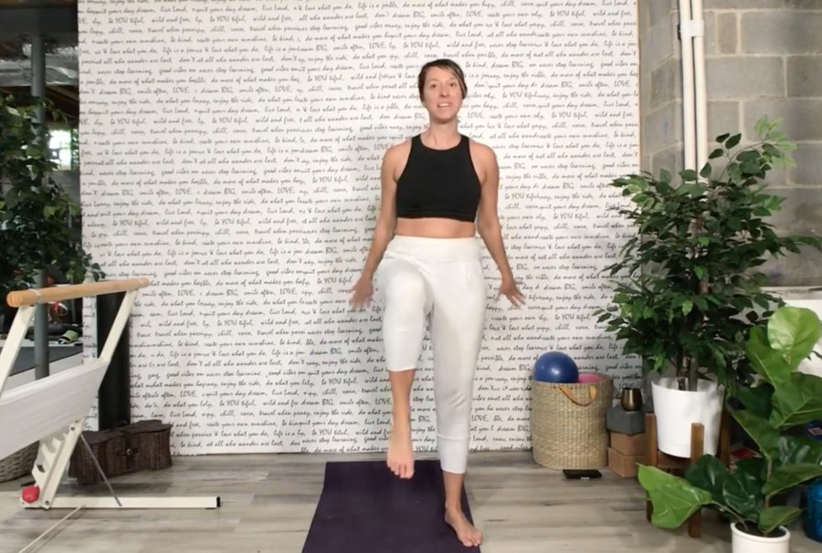 BarreSHRED with Callie - 8 - Tuck Barre & Yoga