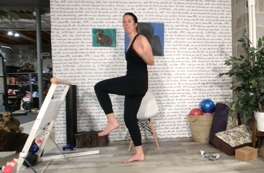 Cardio Barre with Callie - 4 - Tuck Barre & Yoga