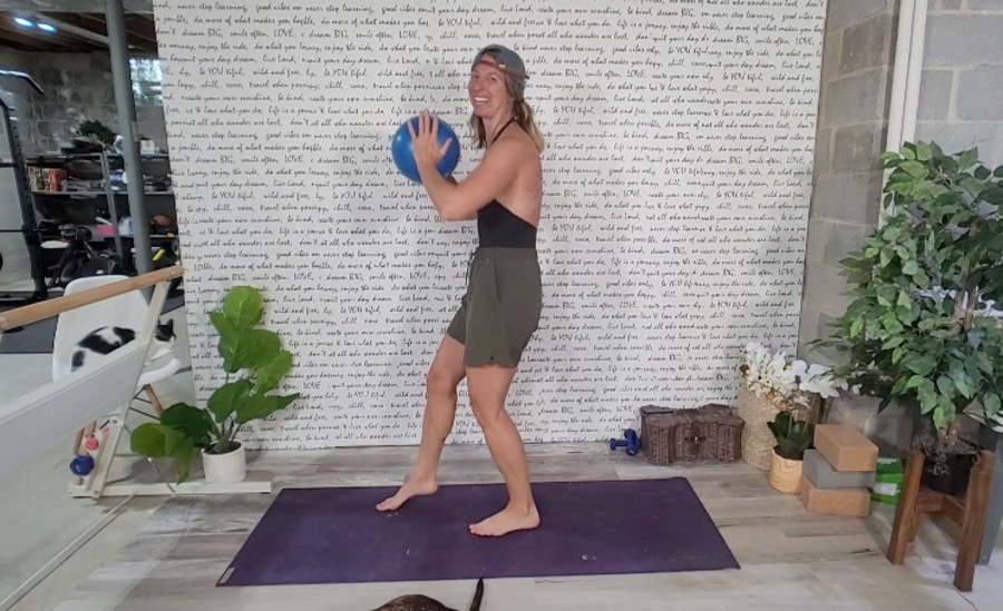 Cardio Barre with Callie -6 - Tuck Barre & Yoga