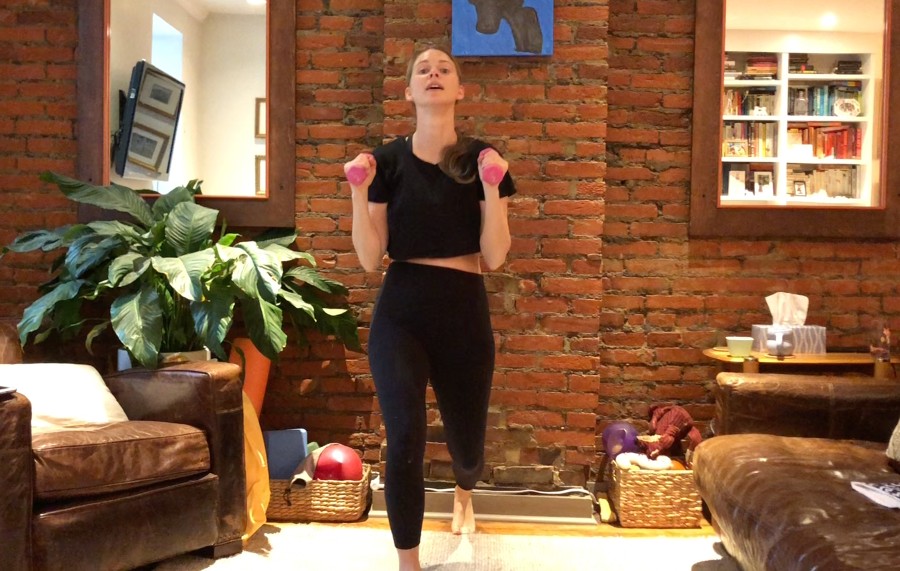Spring Challenge: Quick Cardio Barre with Ann - Tuck Barre & Yoga